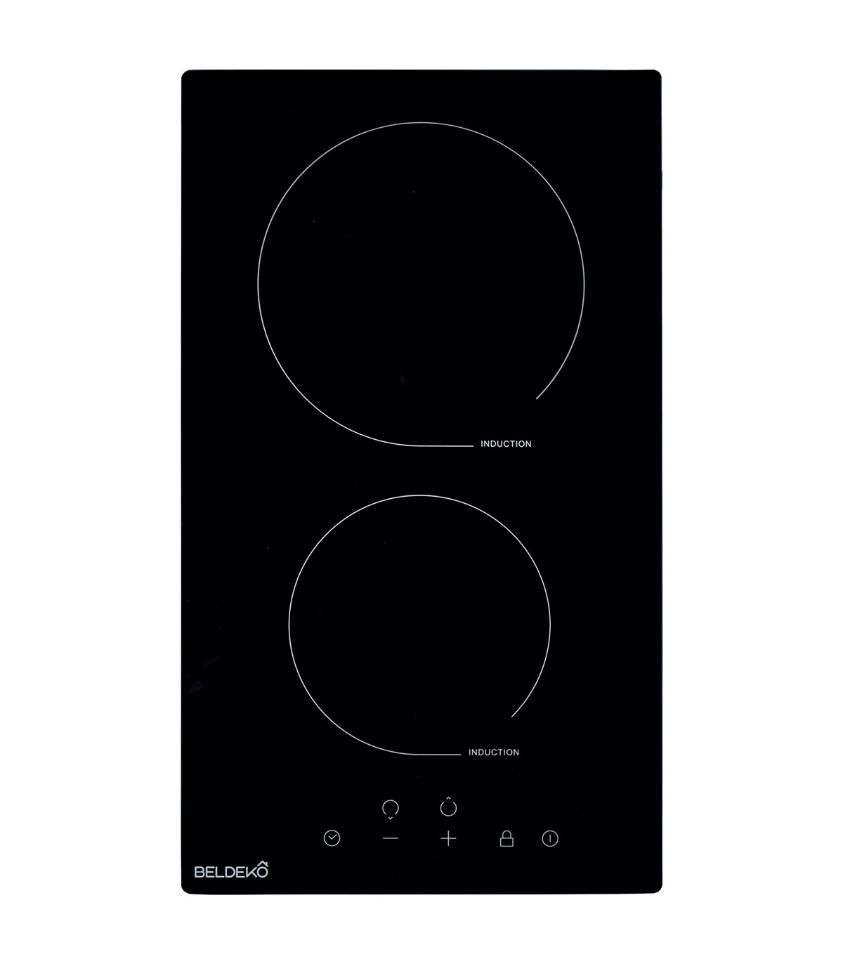 Domino induction 2 foyers encastrable